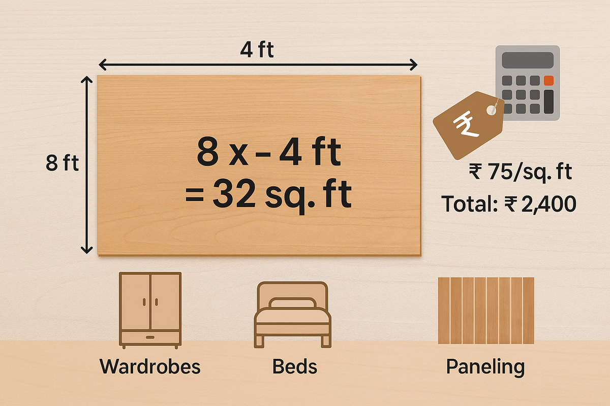 How Many Sq. Ft in an 8x4 Plywood Sheet? Complete Size & Cost Breakdown