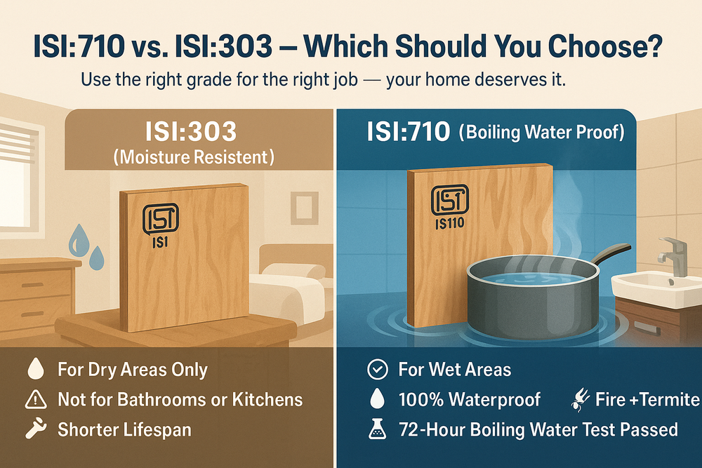 ISI:710 vs. ISI:303 Plywood – Which One is Right for Your Home?