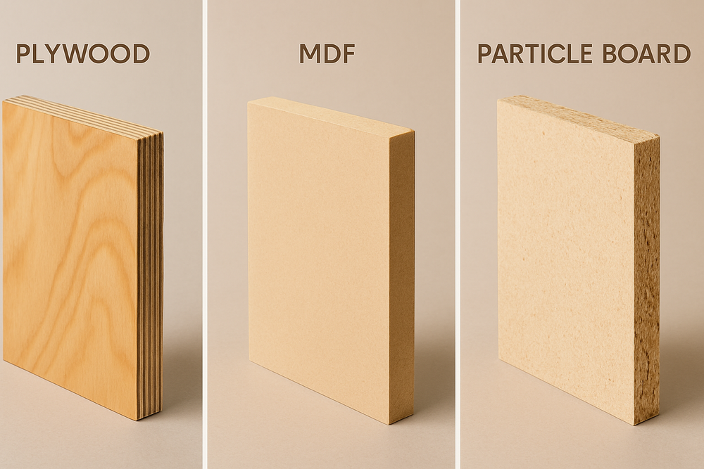 Plywood vs MDF vs Particle Board: Which Is Best for Indian Homes?