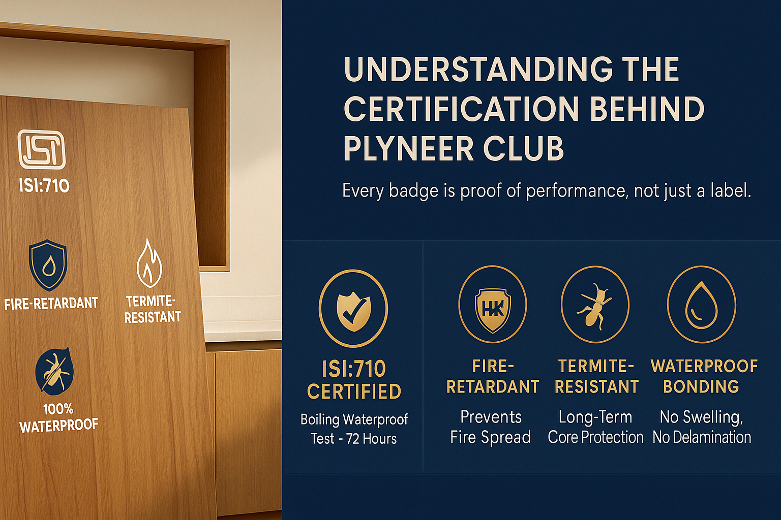 Plyneer Club Certifications Explained – ISI:710, IS:5509 & More