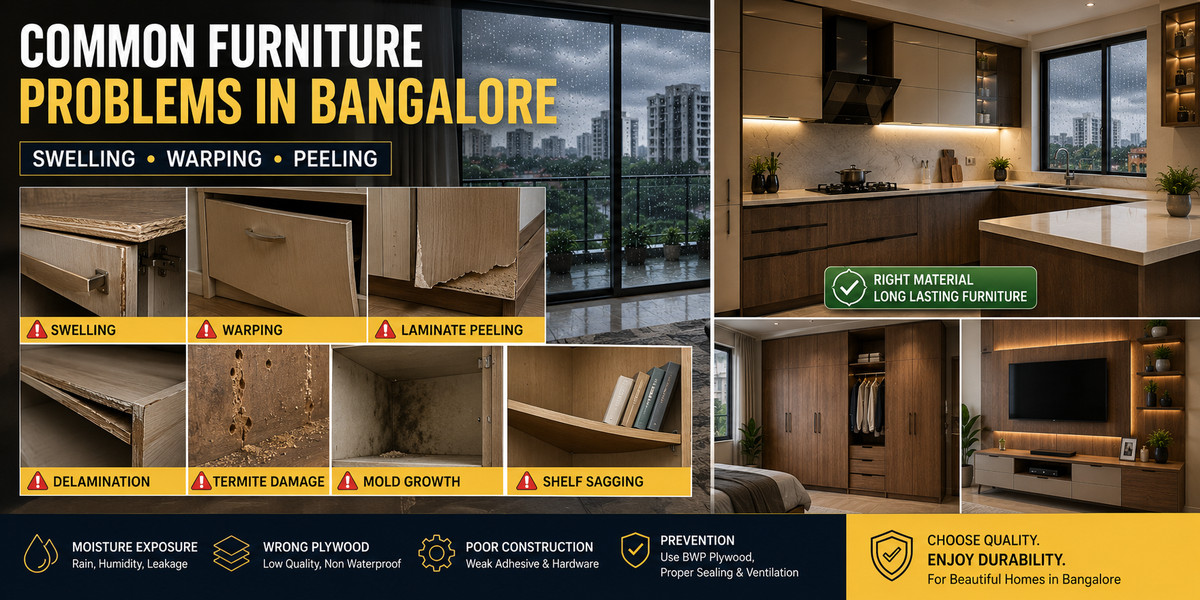 Common Furniture Problems in Bangalore | Causes & Prevention Guide