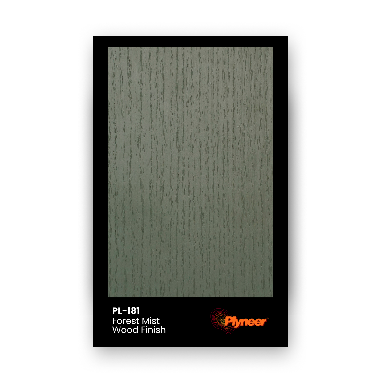 PL-181 Forest Mist Laminate – Textured Green Wood Finish by Plyneer