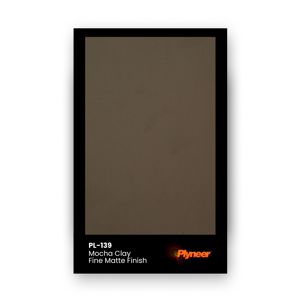 PL-139 Mocha Clay Laminate – Warm Matte Brown Finish by Plyneer