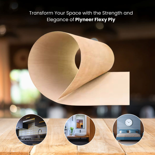 Plyneer Flexi Ply | Flexible High-Quality Plywood for Curved Surfaces